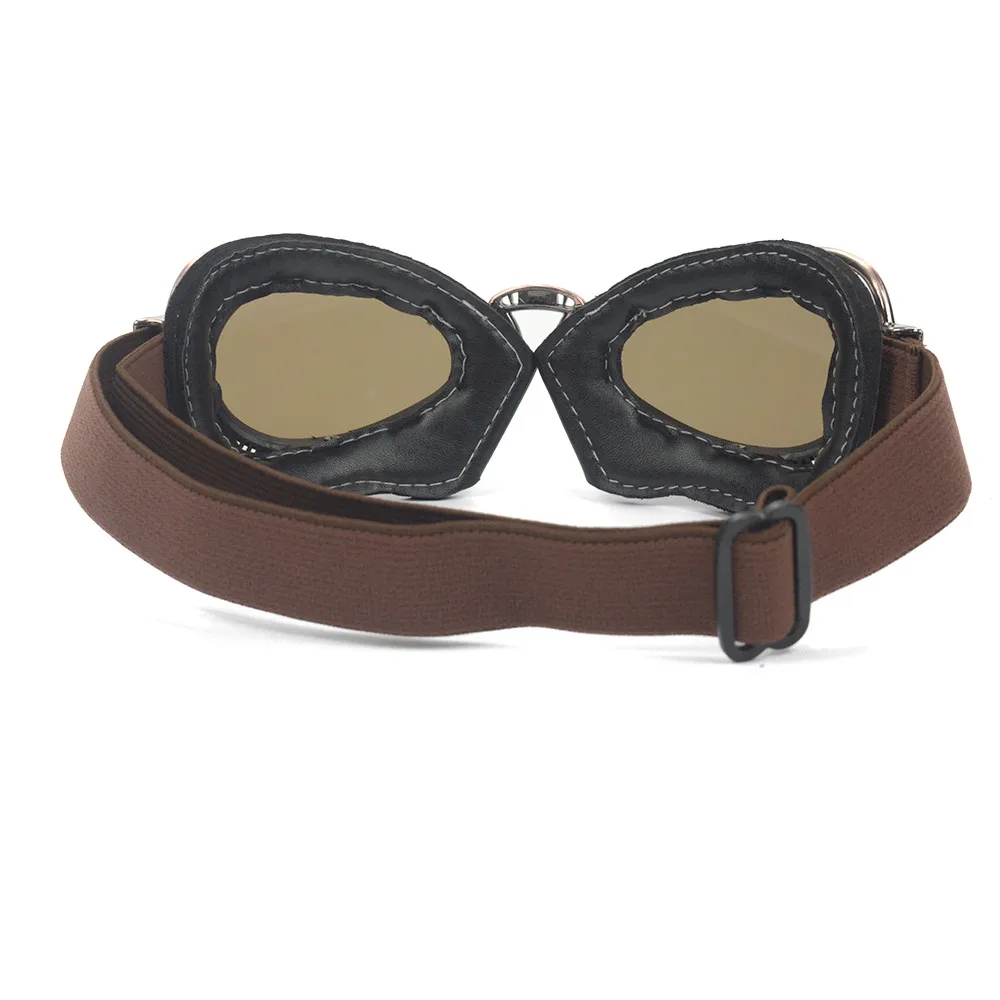 Motorcycle Goggles Retro Vintage Helmet Jet Ski Steampunk Goggles Moto ...
