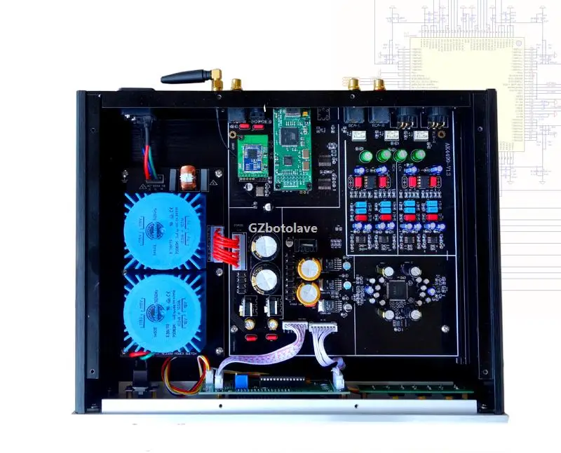 Новый Breeze audio DC400 ak4499 XMOS-208 полный сбалансированный ...