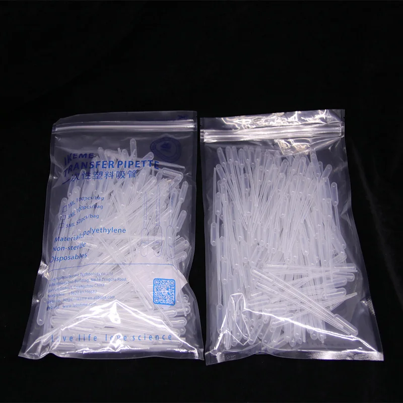 Pipette Pasteur 0.5ml Disposable Graduated Pasteur Pipette Plastic ...