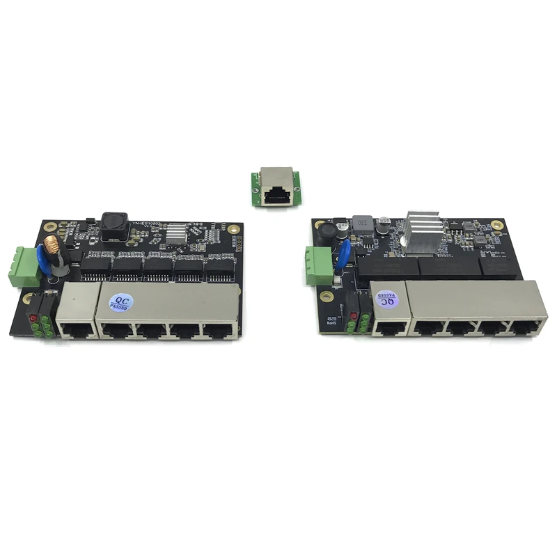 Industrial Ethernet Switch Module 5 Ports Unmanaged 100/1000mbps PCBA ...