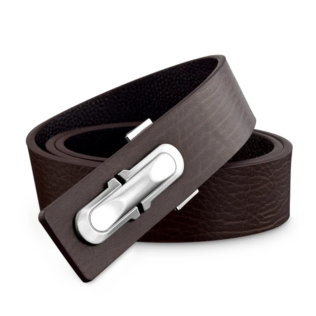 High Quality mens luxury belts full grain leather fashion black belt for men jeans Cowskin Casual Waist Strap cintos masculinos AliExpress