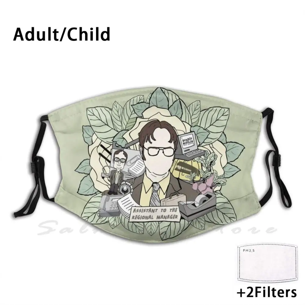 Mask Dwight Schrute Dwight Schrute The Office Merchandise Merch The ...