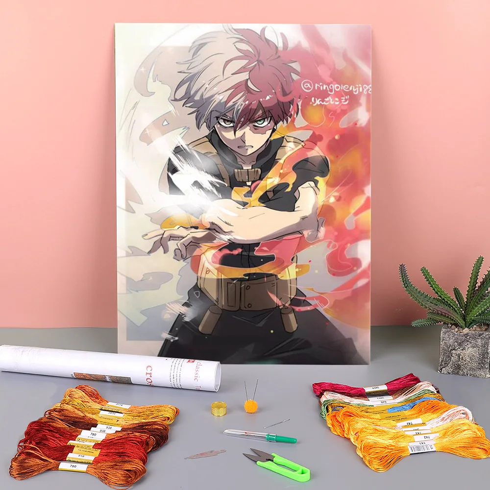 My Hero Academia Cross Stitch Pattern | My Hero Academia Cross Stitch ...
