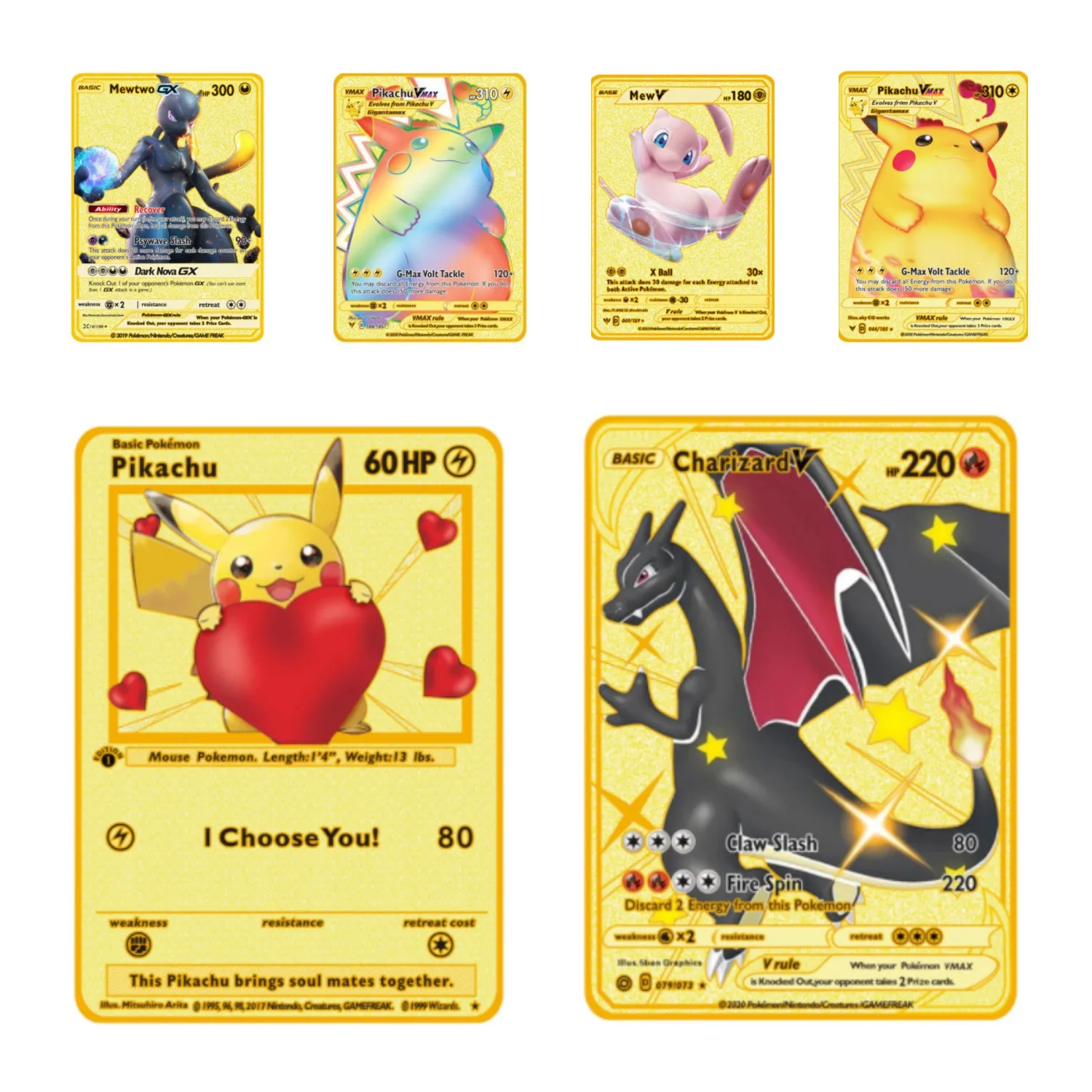 Mega Pikachu Pokemon Card Ex