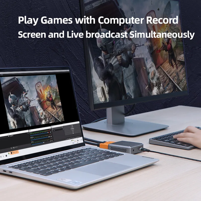 Hdmi-совместимая карта для видеозахвата hagils 4K для записи в режиме ...