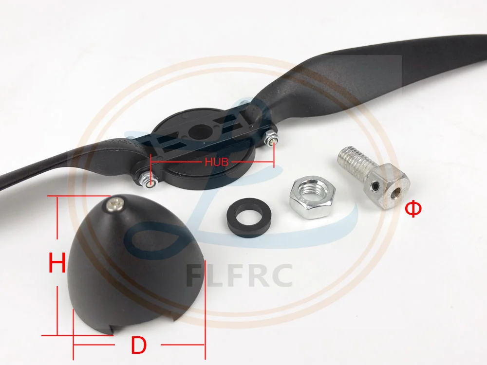 Plastic Folding Propeller 6" 7" 8" 9" 10" 11"12"13" 14"15"16" 17''18.5 ...