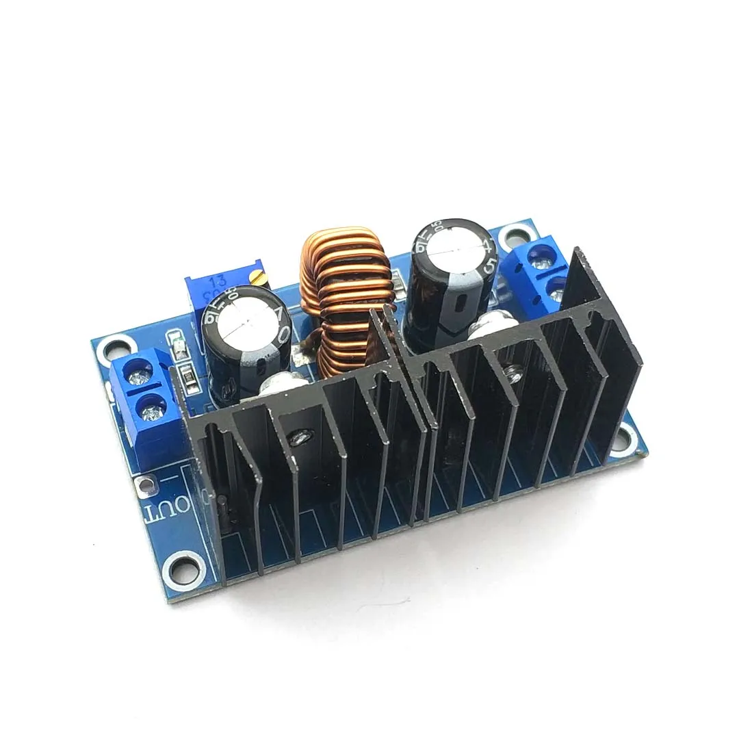 Понижающий модуль питания DC4-40v к DC 1,25-36v 8A 200w Регулируемый ...