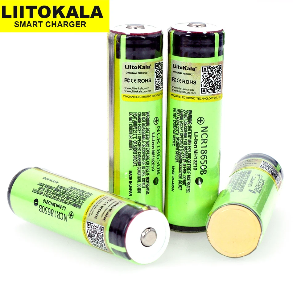 Liitokala NCR18650B 3400mAh перезаряжаемая батарея | AliExpress