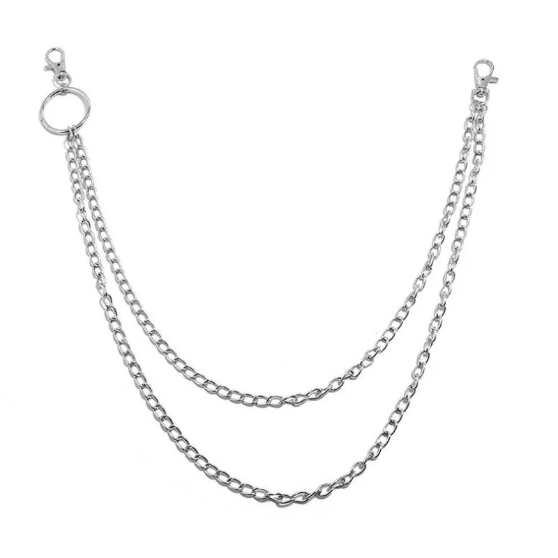 Металлическая цепочка на талию в стиле панк-рок для мужчин и женщин ...