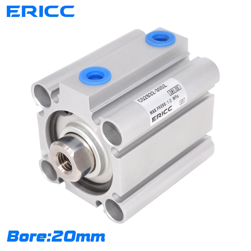 MAL25X125 25mm Bore 125mm Stroke Single Rod Double Acting Air Cylinder