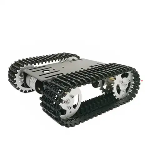 Tracked tank chassis with arduino - купить недорого | AliExpress