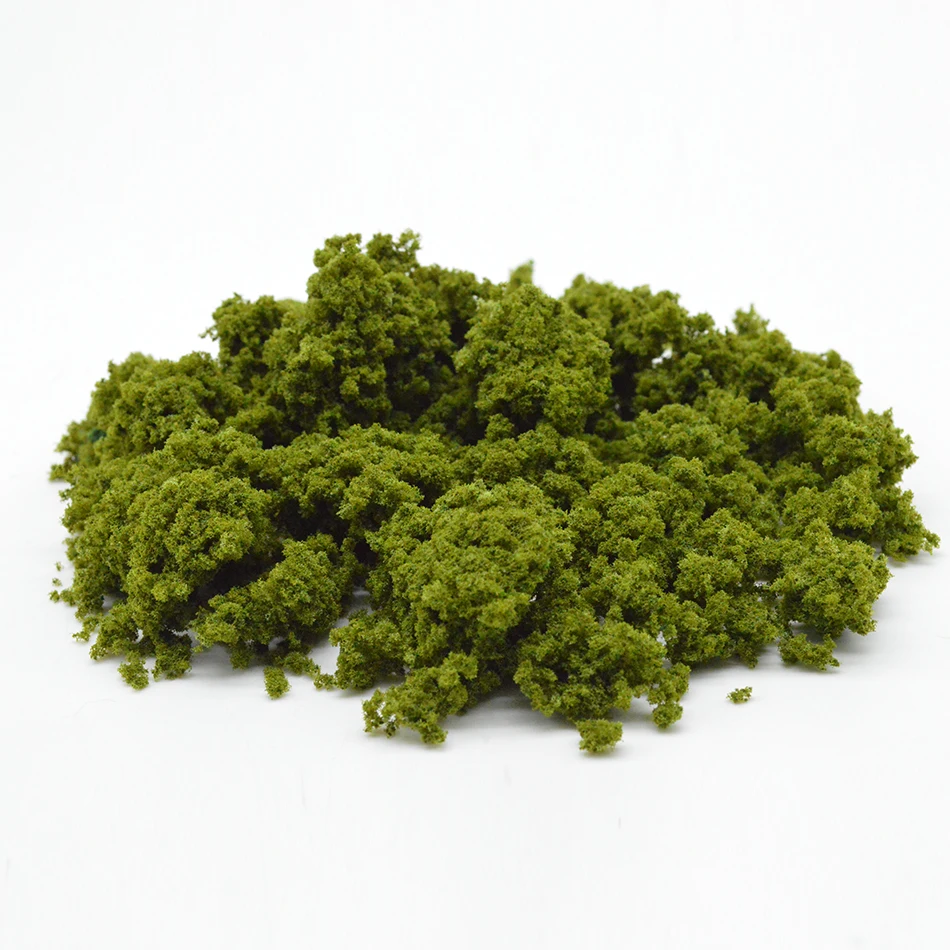 50g/bag Model Army Green Grass Powder Miniature Architectural Tree ...