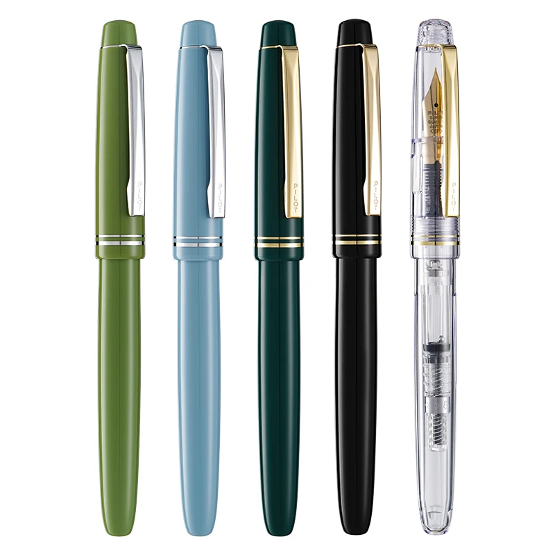 PILOT Original Fountain Pen FP-78G F M Iridium Nib 78g+ 22k Golden ...