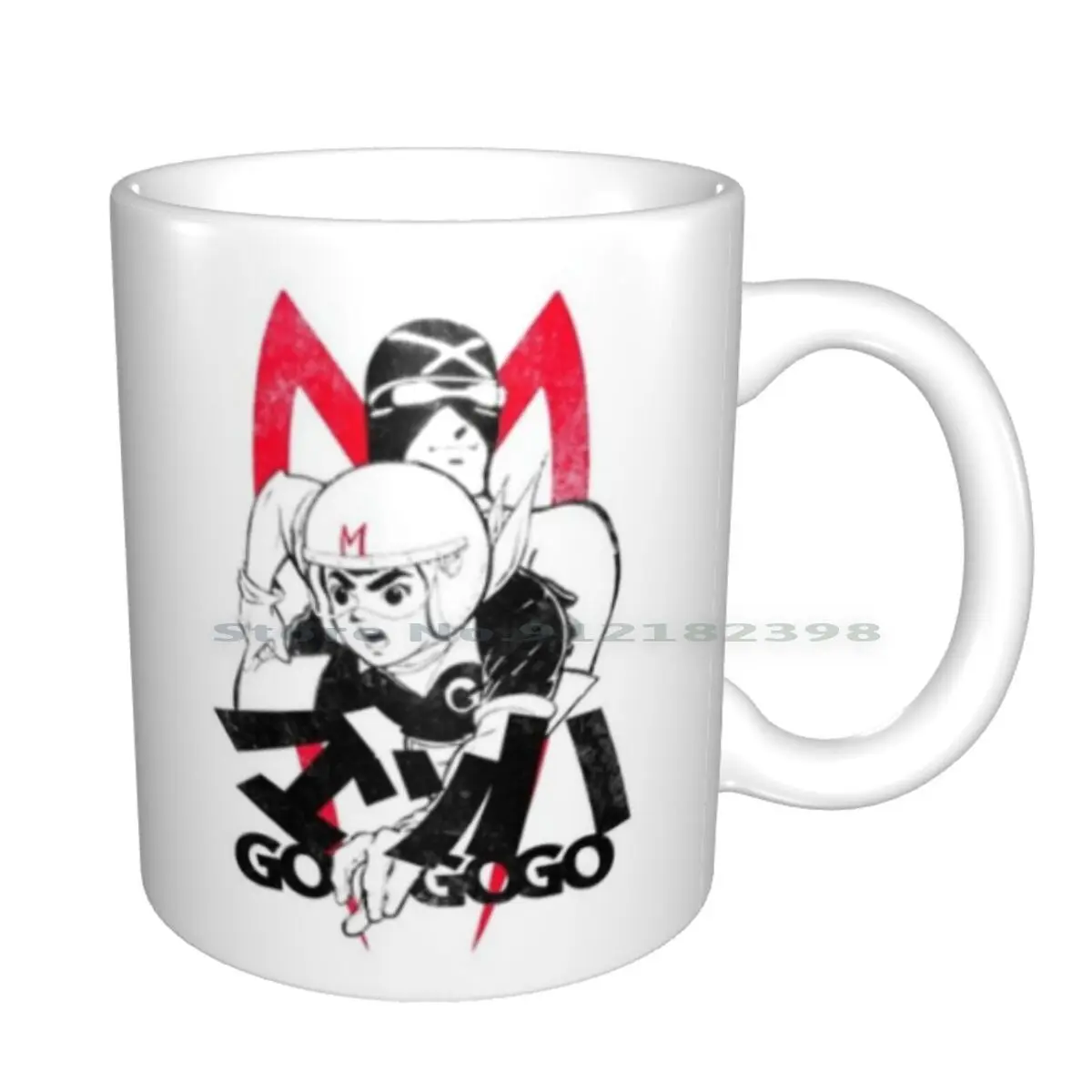 Racer Bros. ( Light ) Ceramic Mugs Coffee Cups Milk Tea Mug Mach Go ...