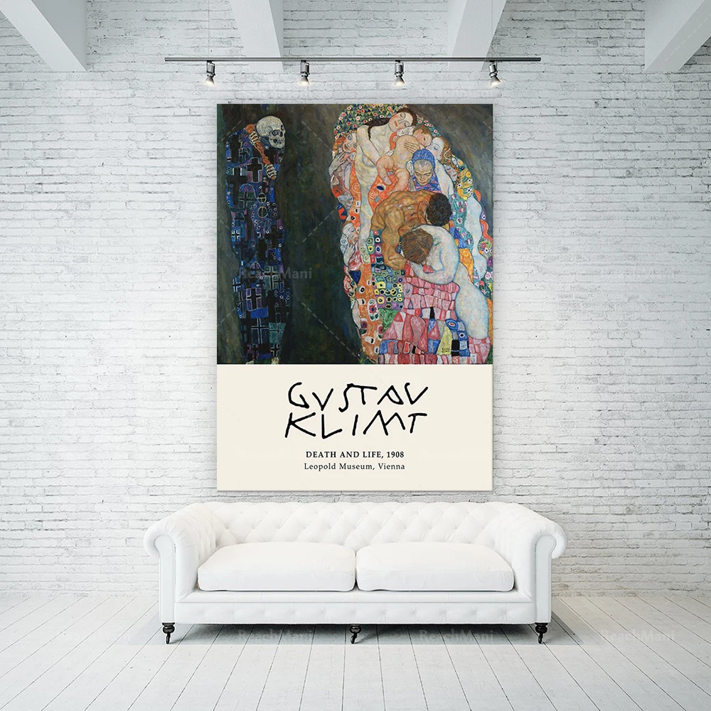 Death And Life Gustav Klimt