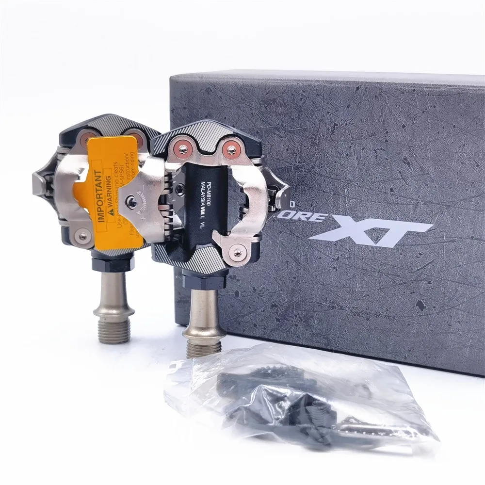SHIMANO XT PD-M8100 GRX PD-M8100-UG горный велосипед MTB SPD педали ...