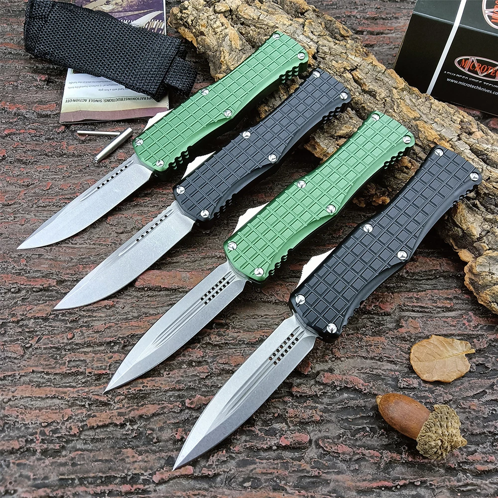 Тактический нож с двойным лезвием Microtech D2 Blade OTF | AliExpress
