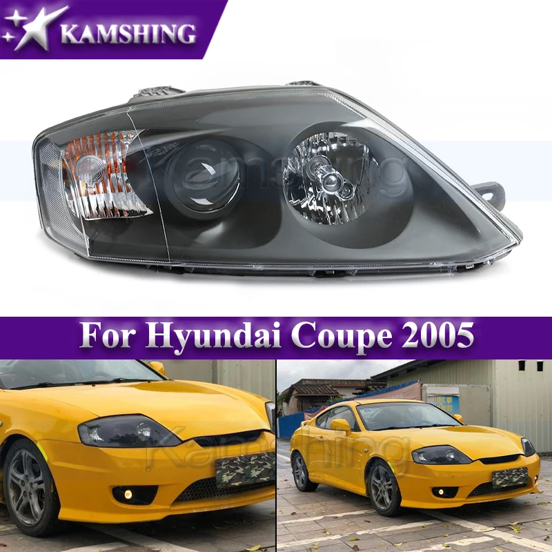 Передняя фара на бампер Kamshing для Hyundai Coupe 2005, головная лампа ...