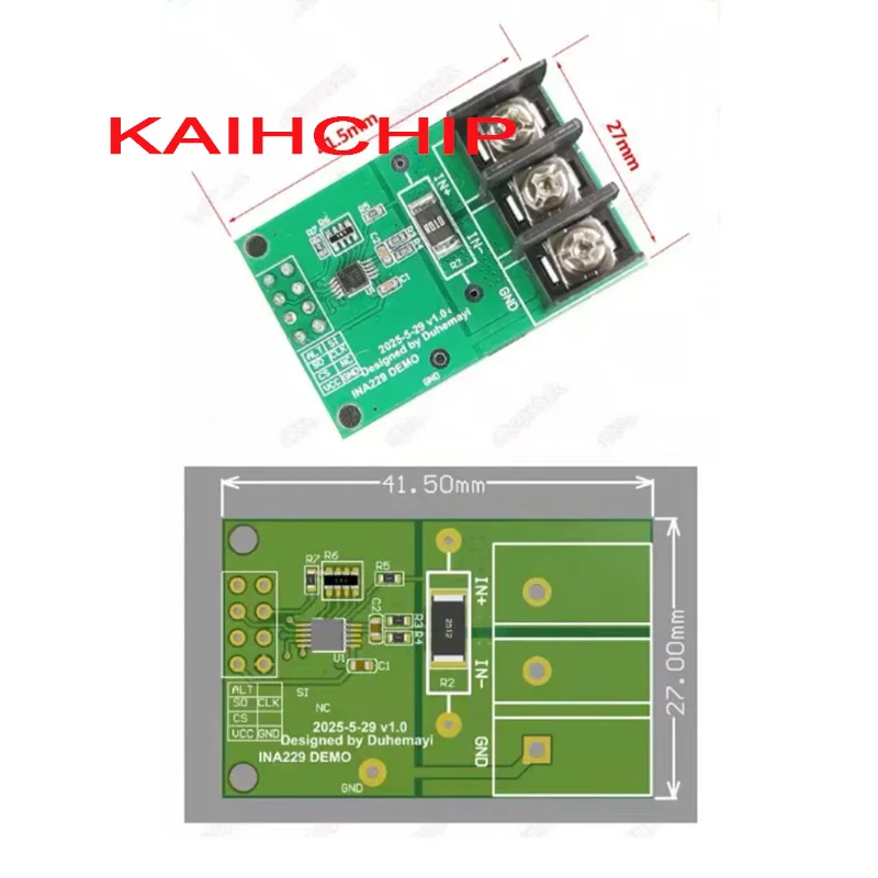 Модуль INA229 контроля напряжения, тока и мощности 85В | AliExpress