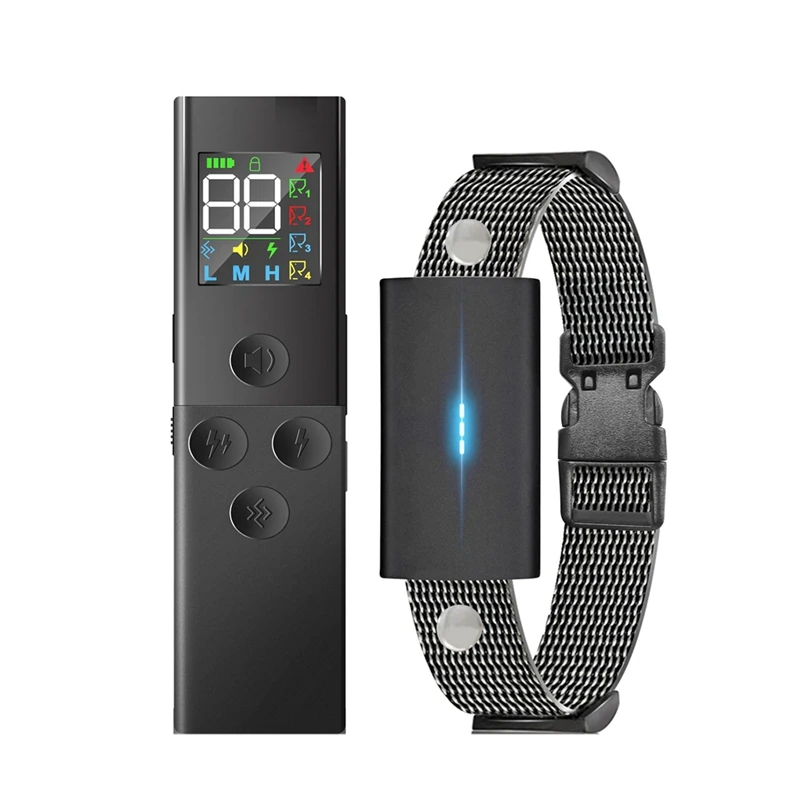 Электронный ошейник для дрессировки собак, умный водонепроницаемый ...