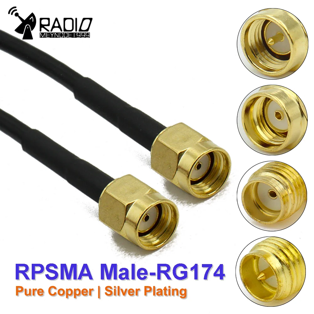Кабель SMA-SMA RG174 Erilles | AliExpress