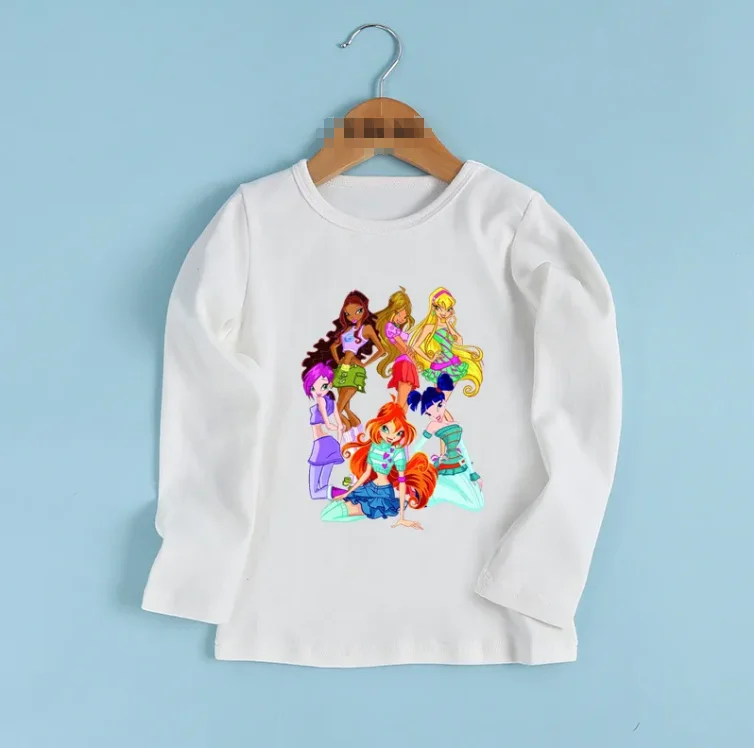 Детская футболка Модал Винкс | AliExpress