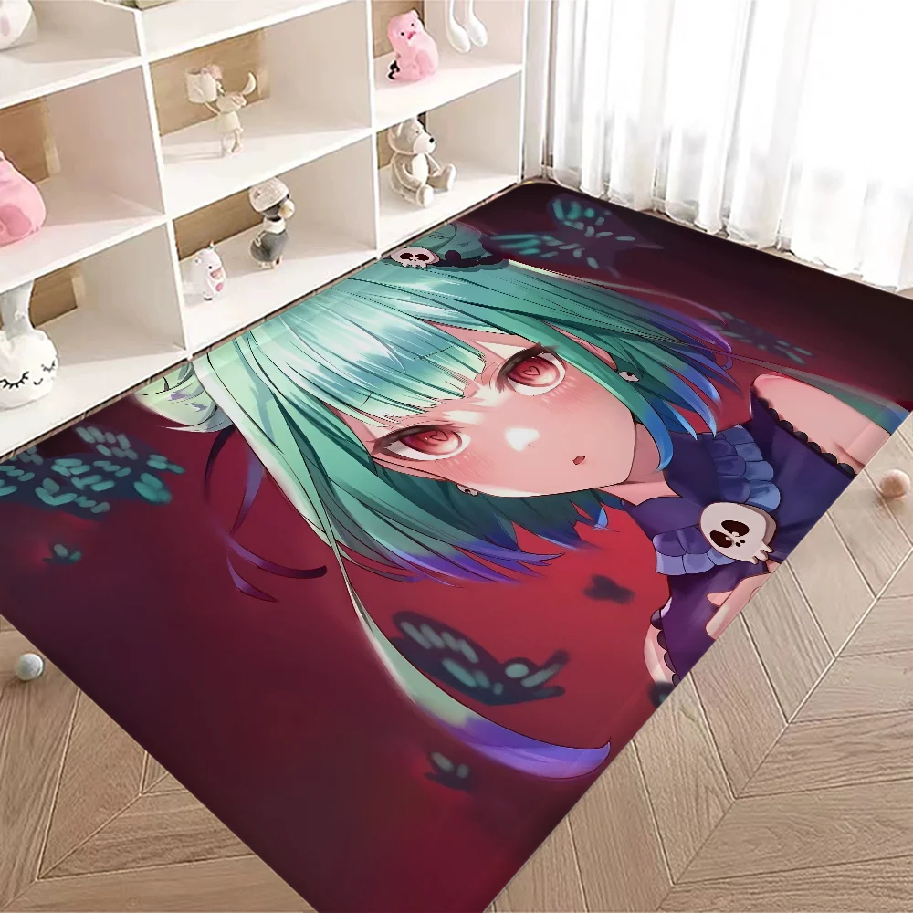 Cute Uruha Rushia Hallway Carpet Non-Slip Laundry Room Mat Laundry ...