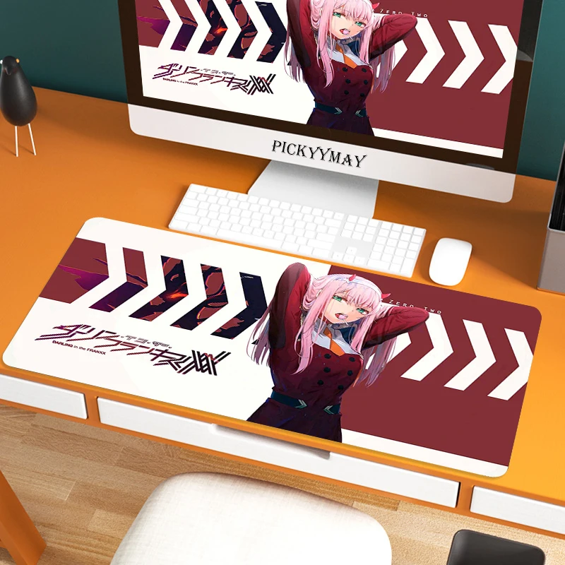 Anime Zero Two Mouse Pad Darling In The Franxx Laptop Play Kawaii ...