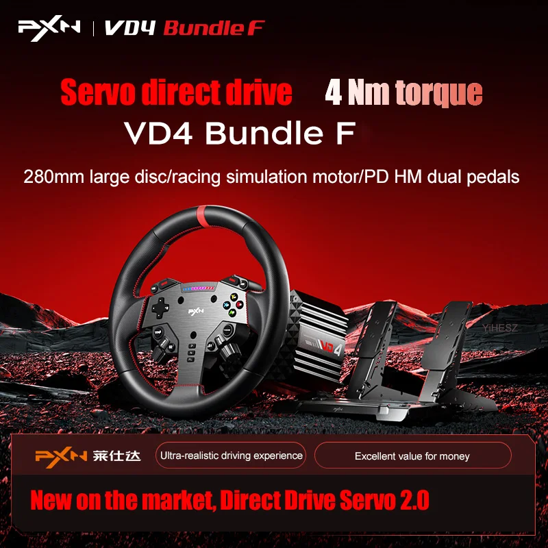 Игровой руль PXN VD 4 | AliExpress