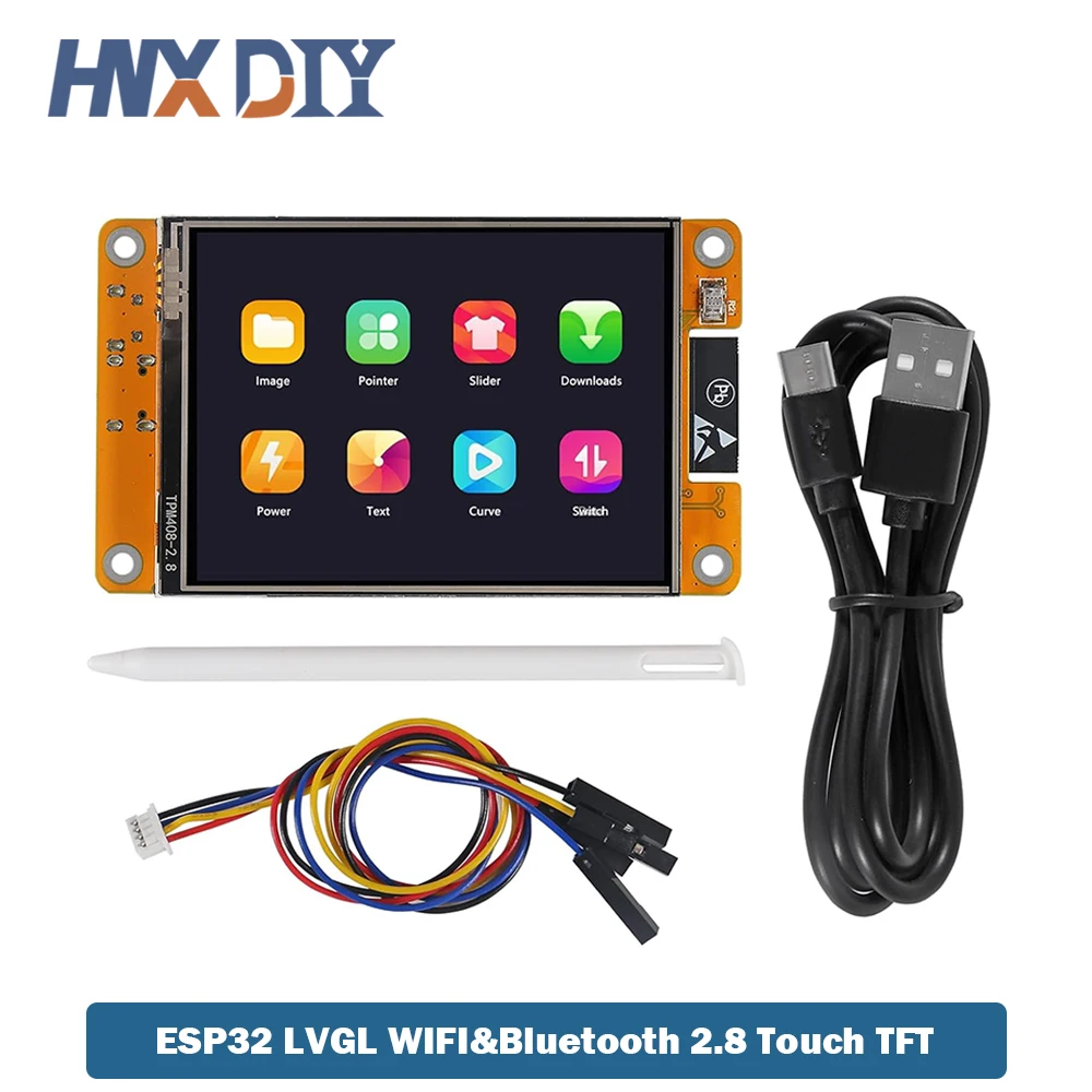 Макетная плата ESP32 Arduino LVGL с поддержкой Wi-Fi и Bluetooth, 2,8 ...