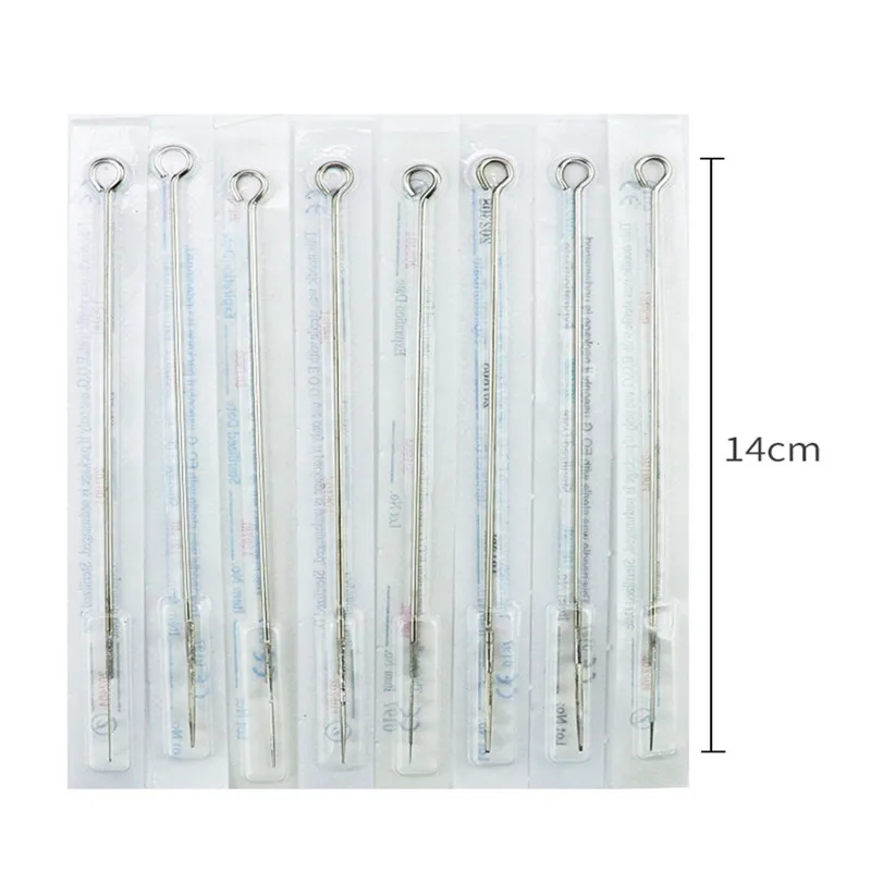 New Assorted Sterilized Tattoo Needles Steel Disposable Needles ...