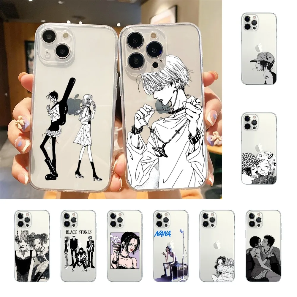 Классический японский чехол для телефона NANA с аниме для Iphone 15 11 ...