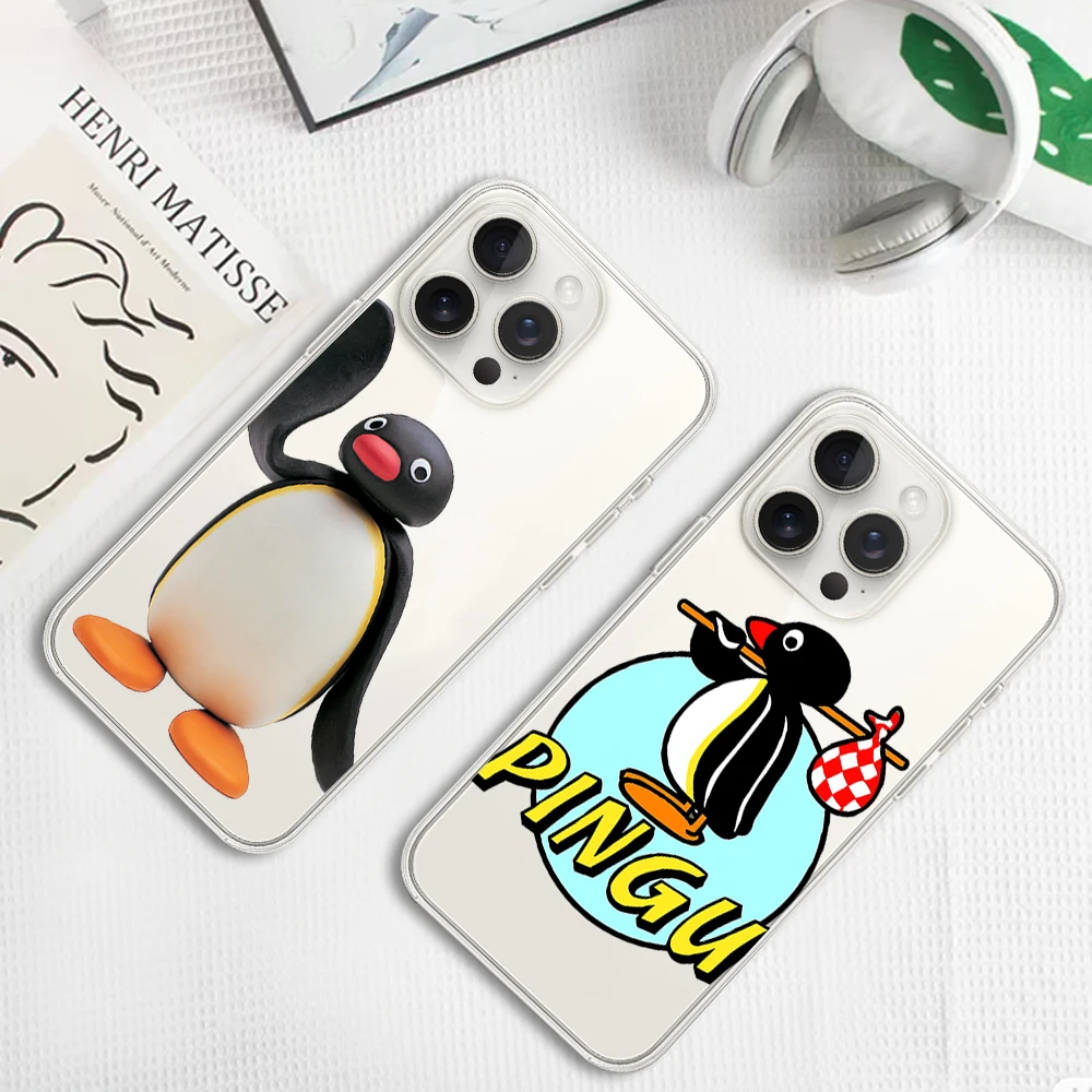 Pingu Penguin Phone Case For Samsung S24 23 22 21 ULTRA PLUS A55 35 25 ...