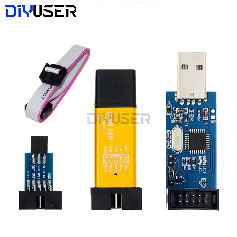 DIYUSER USBASP программатор AVR | AliExpress