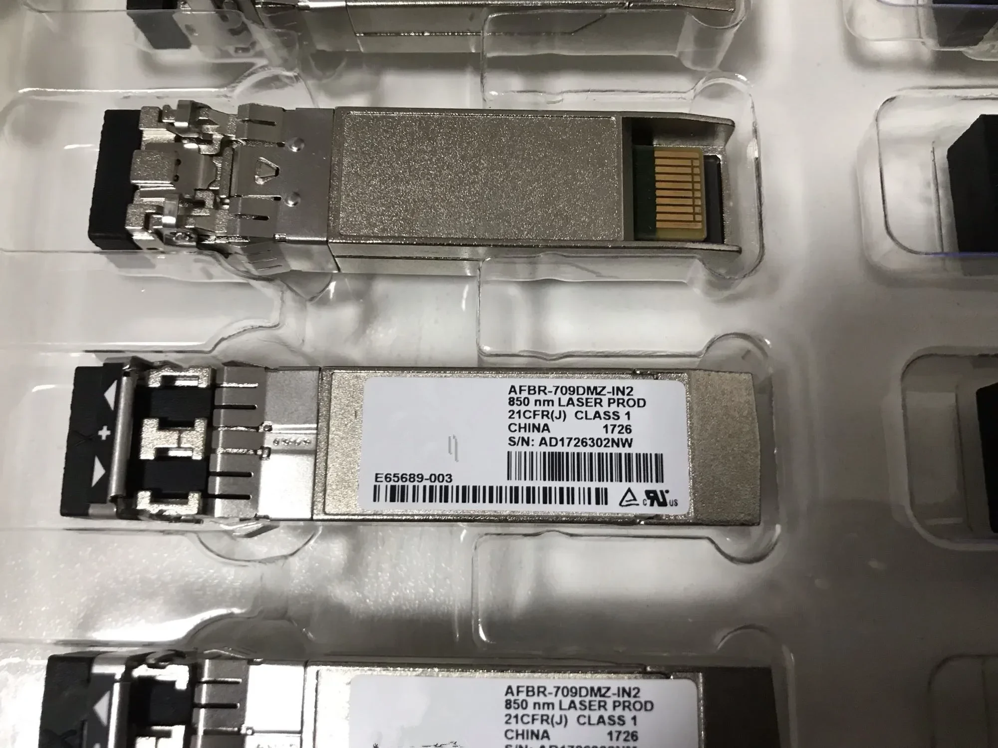 1 шт. Int-el 10g Sfp SR 850nm AFBR-709DMZ-IN2 E10GSFPSR X520 X710 ...