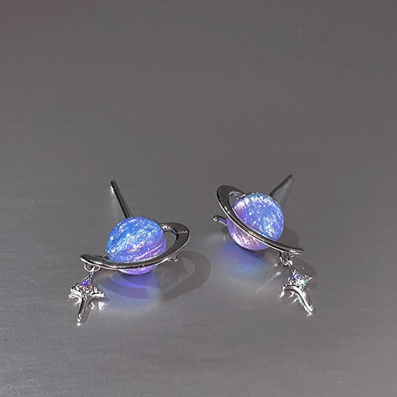 Серьги JWER "Планета девушки", кошачий глаз | AliExpress