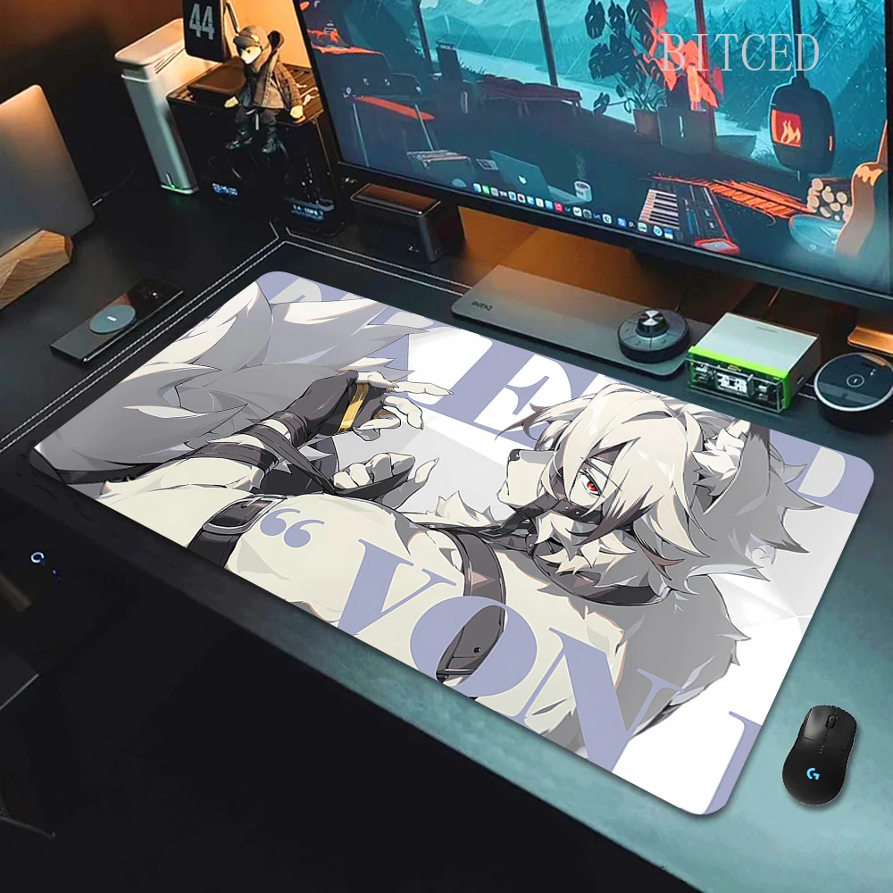 Коврик для мыши Zenless Zone Zero ZZZ Lycaon Ellen из натуральной ...