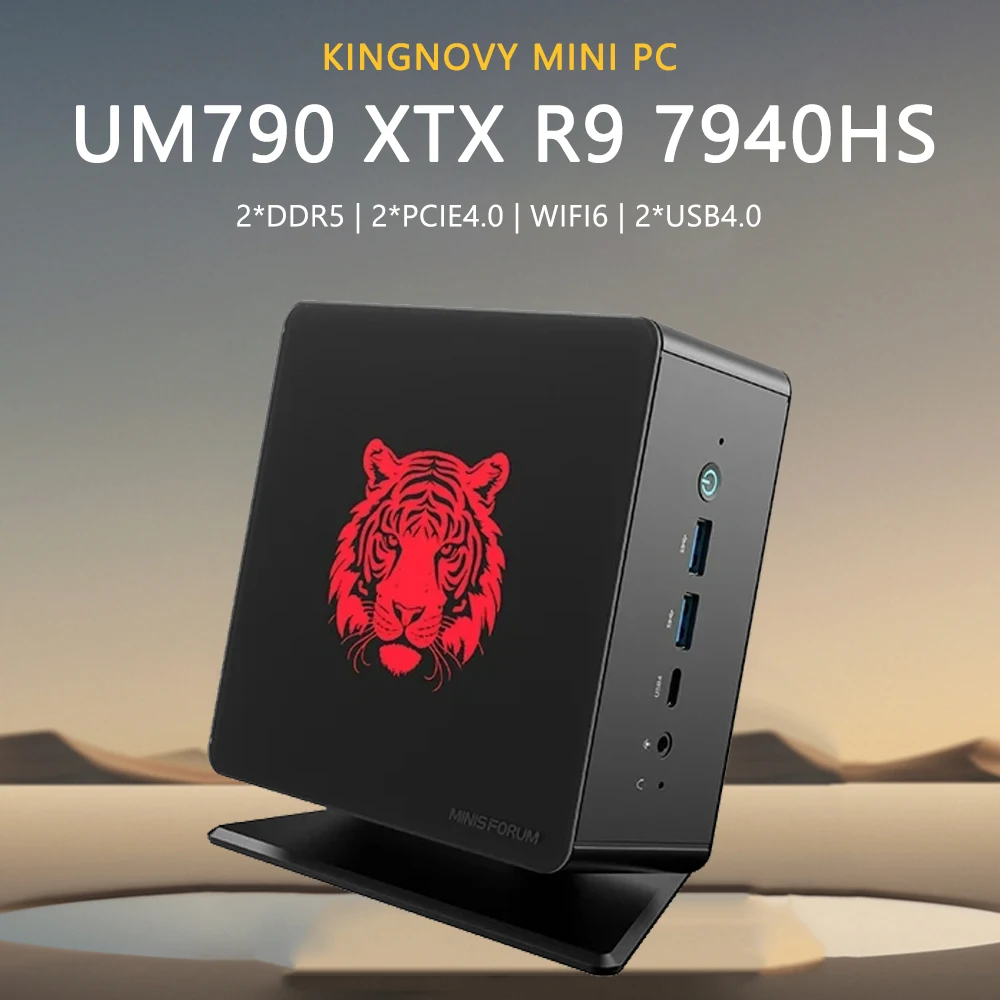 Мини-ПК MINISFORUM UM890 UM880 Pro UM790 Pro XTX Mini PC AMD Ryzen 9 ...