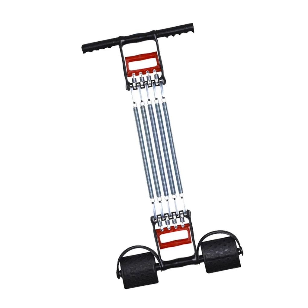 Chest Expander Adjustable 5 Springs Arm Strength Resistance Hand ...