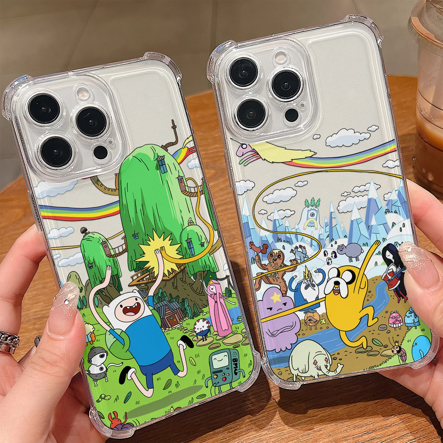 Anime Adventure Time Phone Case for Oppo Realme GT C55 C53 C30S C35 C33 ...