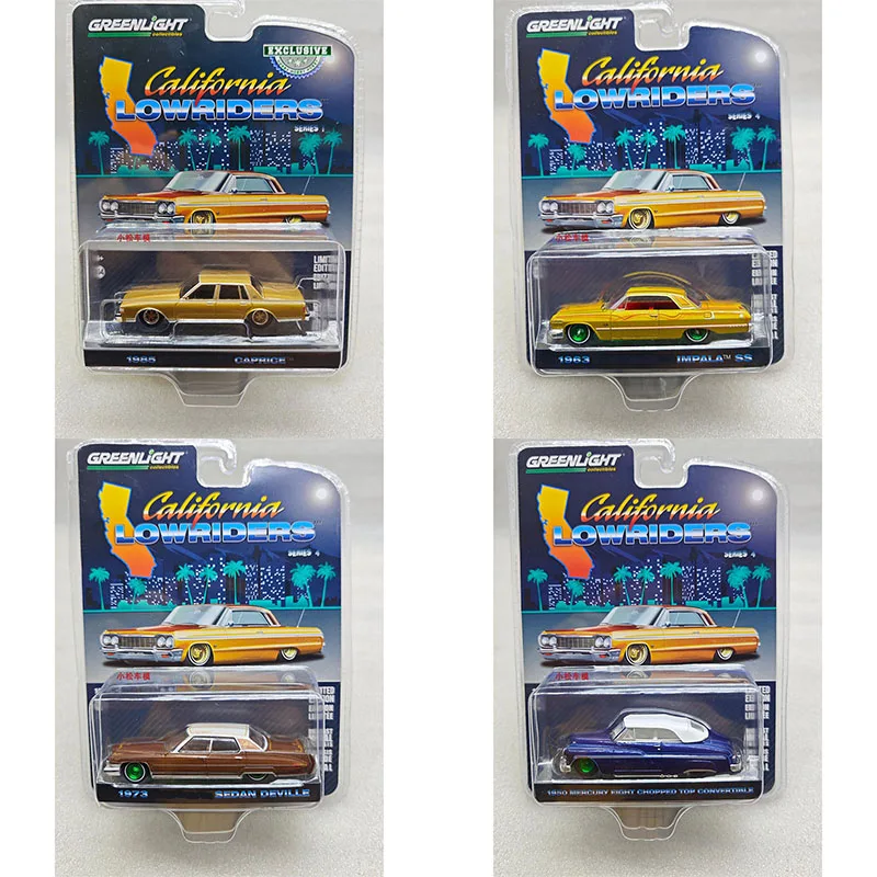 Greenlight 1:64 Калифорния, недорогая серия Low Rider Mustang Cobra Ram ...