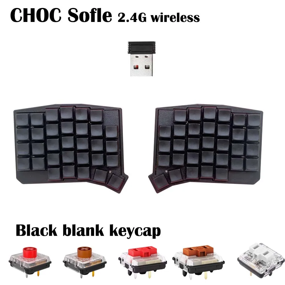 Choc Sofle низкопрофильная механическая клавиатура 2.4G | AliExpress