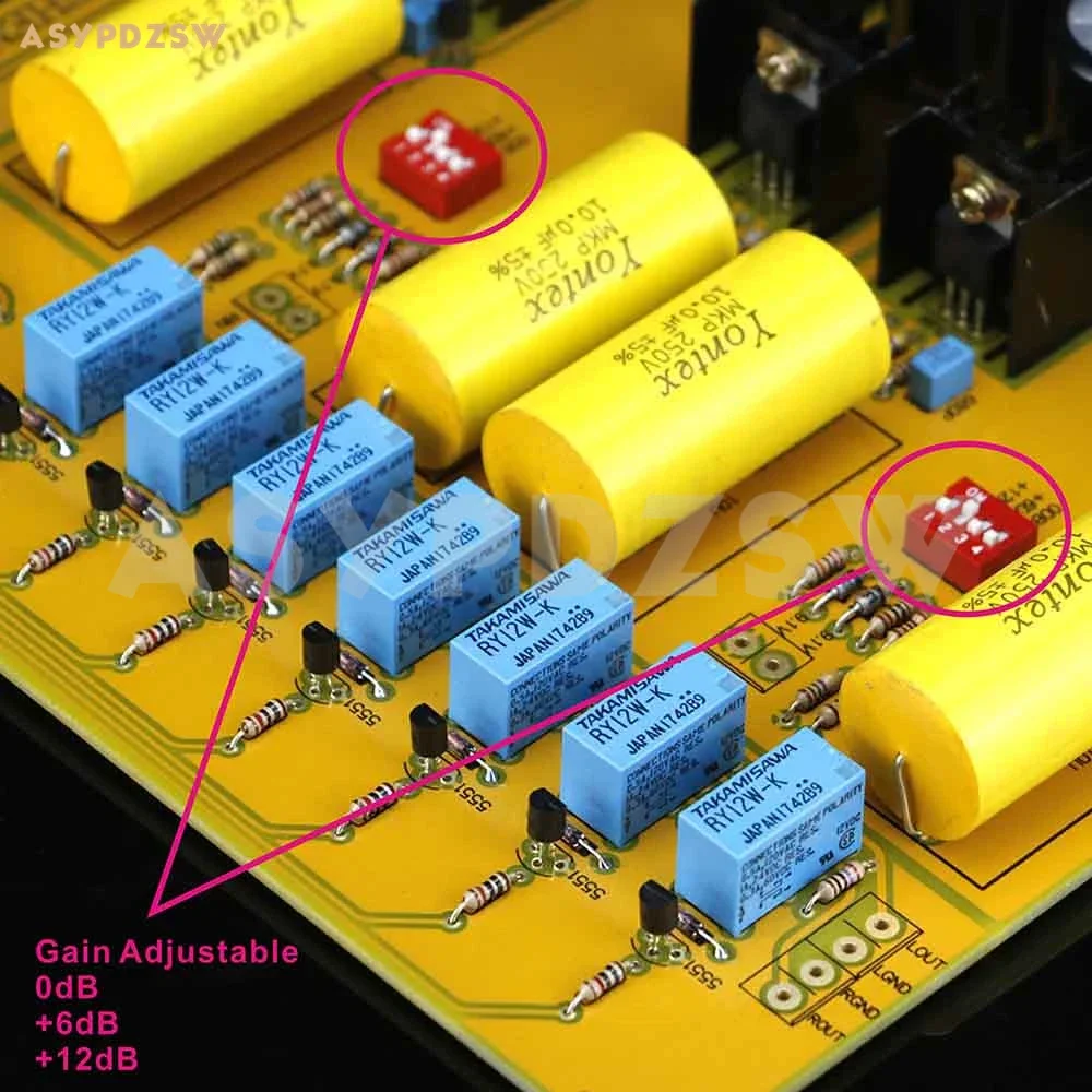 HIFI PASS PL20 стерео односторонний предусилитель MOSFET класса A на ...