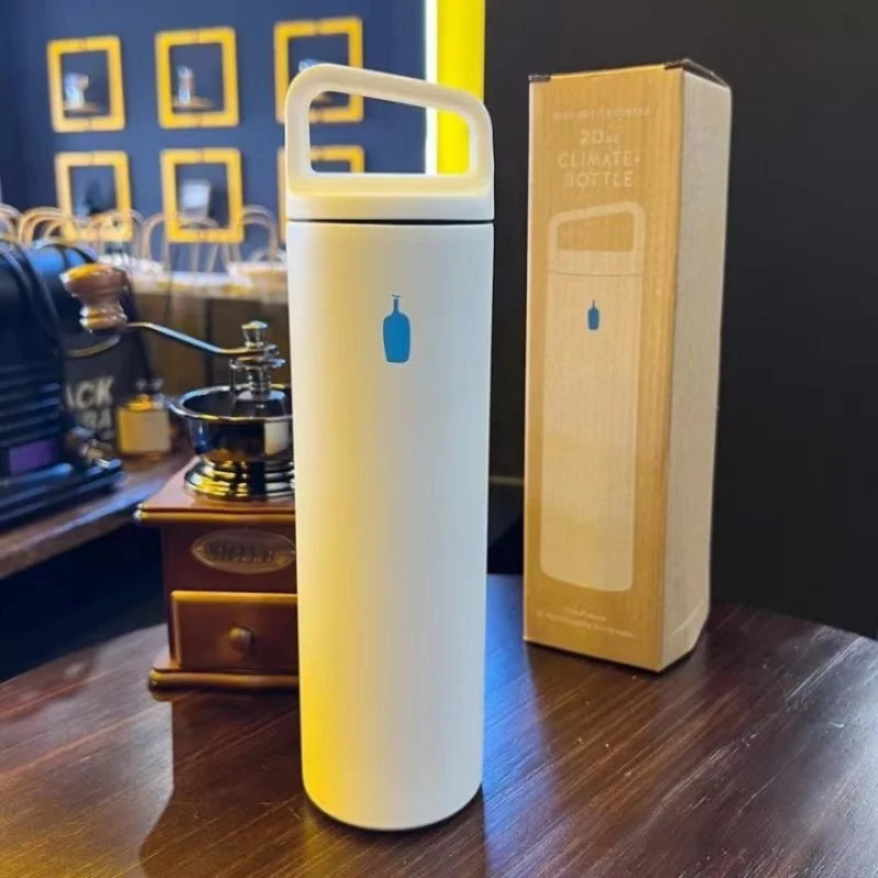 Термокружка из нержавеющей стали Blue 600 мл | AliExpress