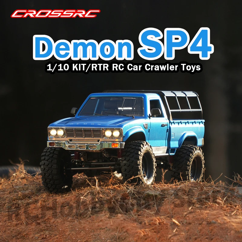 CROSS RC DEMON SP4 4WD 4X4 KIT/RTR Hard Shell 1/10 RC Электрическая ...
