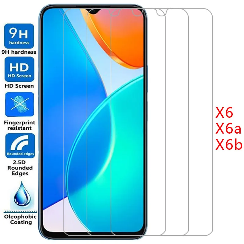 Защита экрана для huawei honor x6 x6a x6b, защитное закаленное стекло ...