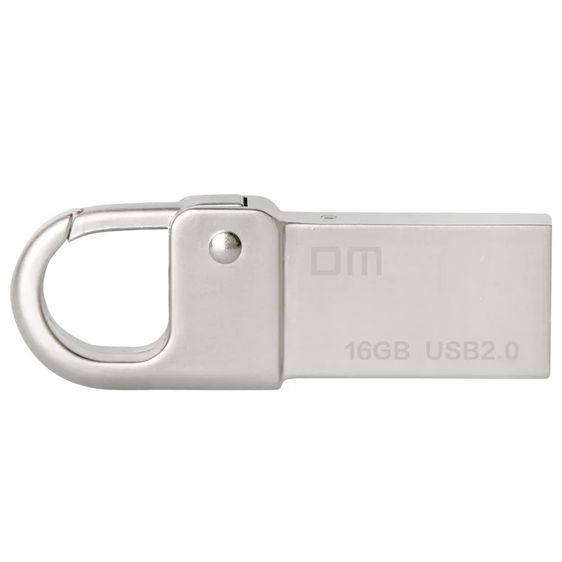 DM PD027 USB Flash Drive Full Metal Pen Drive Key Ring Waterproof U ...