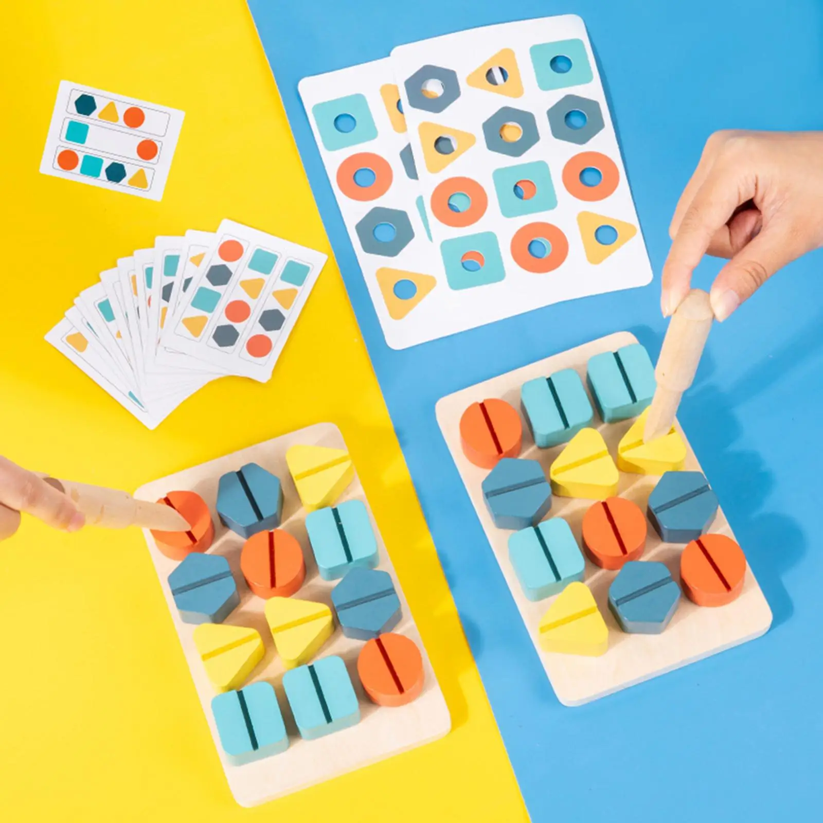 Wooden Screw Nut Toys Preschool Learning Toys Screw Disassembly ...