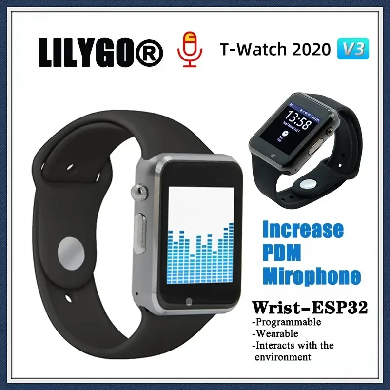 LILYGO® T-Watch 2020 V3 ESP32 Программируемый микрофон | AliExpress
