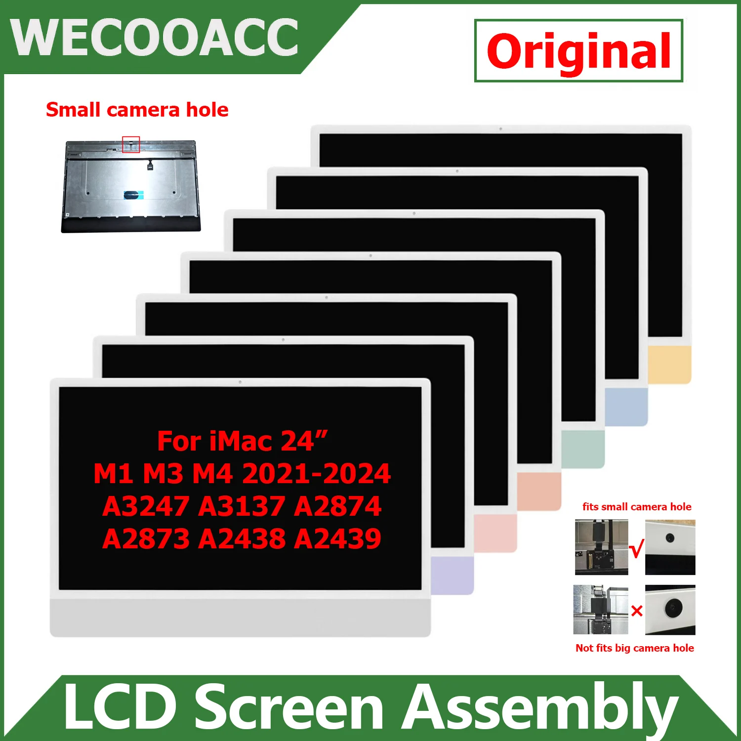 Оригинальный ЖК-дисплей в сборе LM235UH1(SD)(C1) (C2) для iMac 24 ...